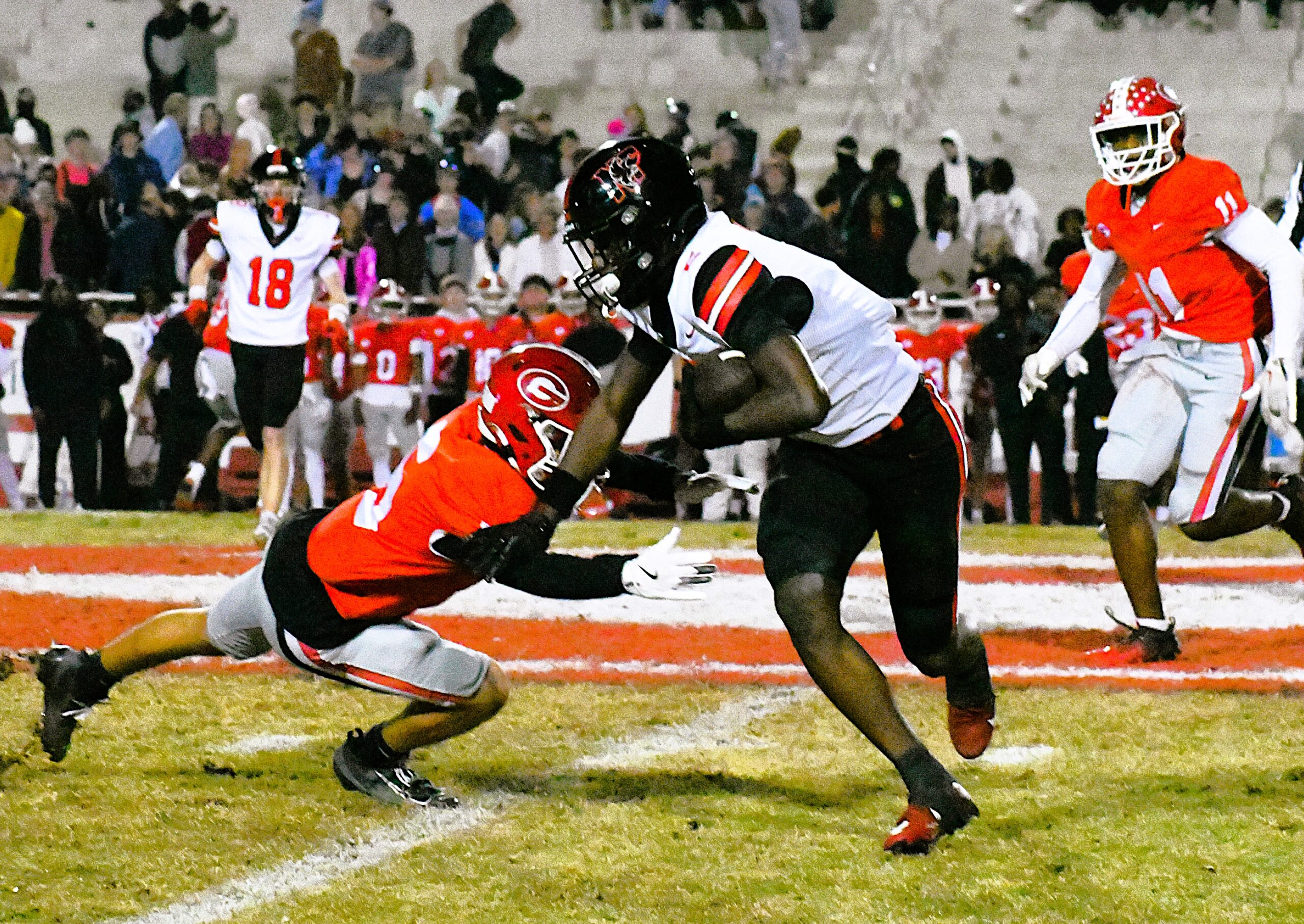 Falcons struggle to keep pace with Greenville in playoffs - Fort Mill ...