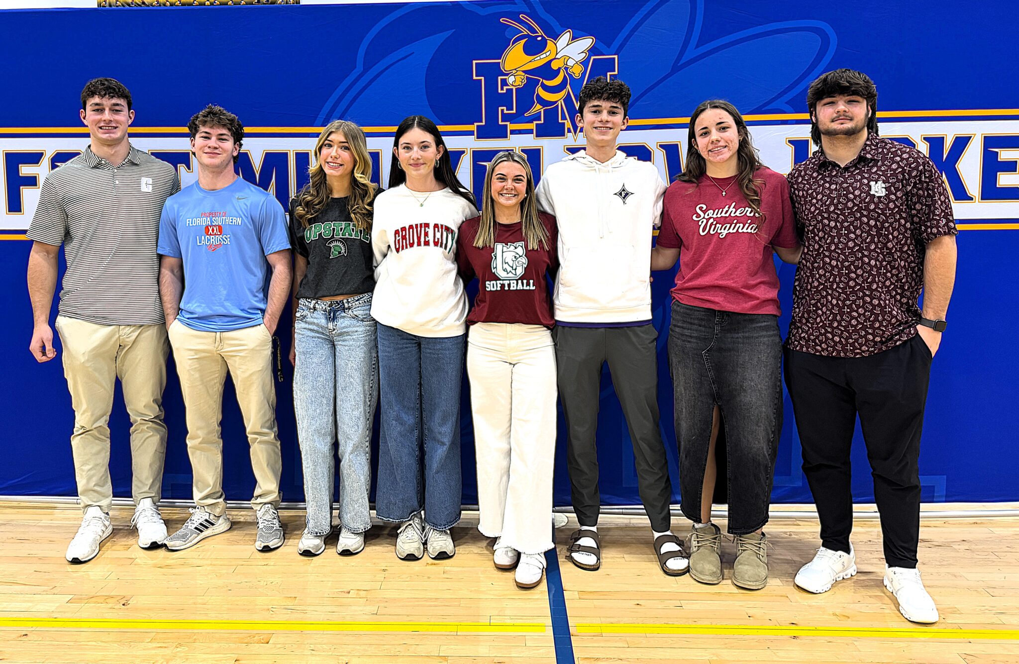 Eight Jackets sign to play sports in college - Fort Mill Prep Sports